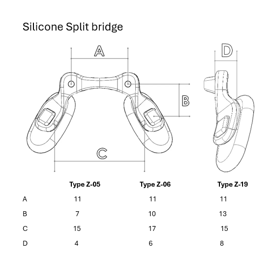 Split Bridge | EXETER EYEWEAR LTD